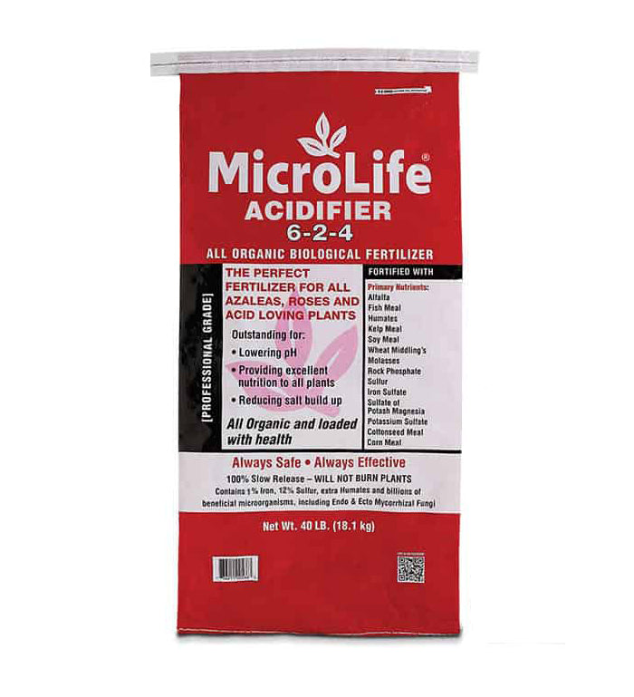 MicroLife Acidifier - 40 Pound Bag – Antique Rose Emporium - Clubs
